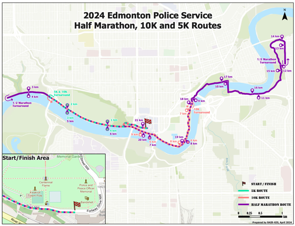 Race Info - Edmonton Police Services Half Marathon